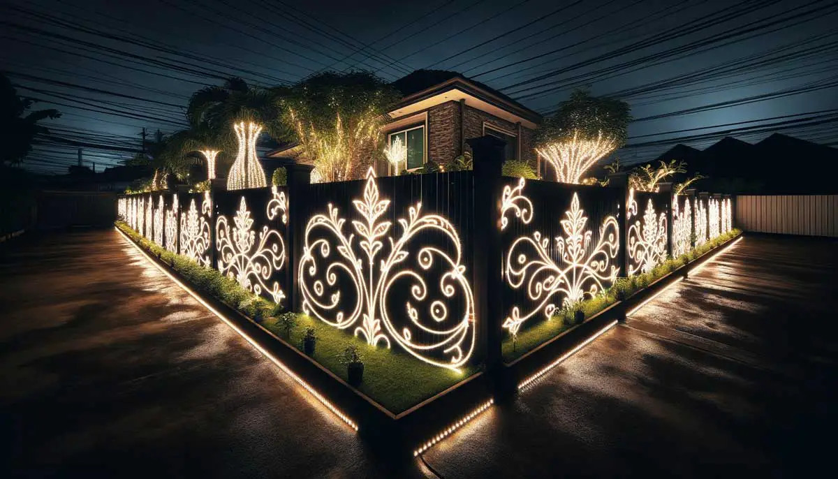 Shedding Light on Boundaries: Mastering the Art of Fence Lights ...