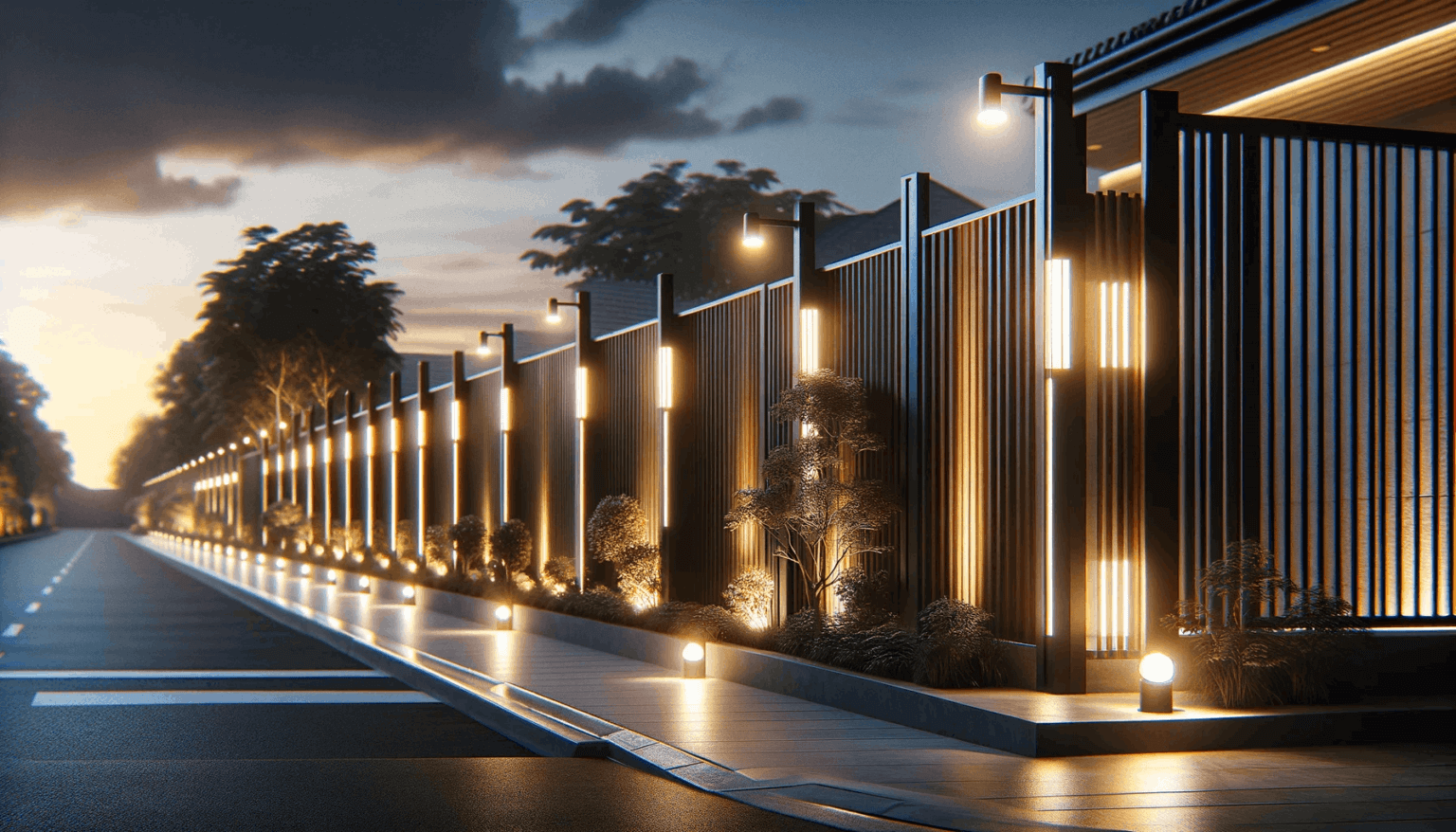 Shedding Light on Boundaries: Mastering the Art of Fence Lights ...