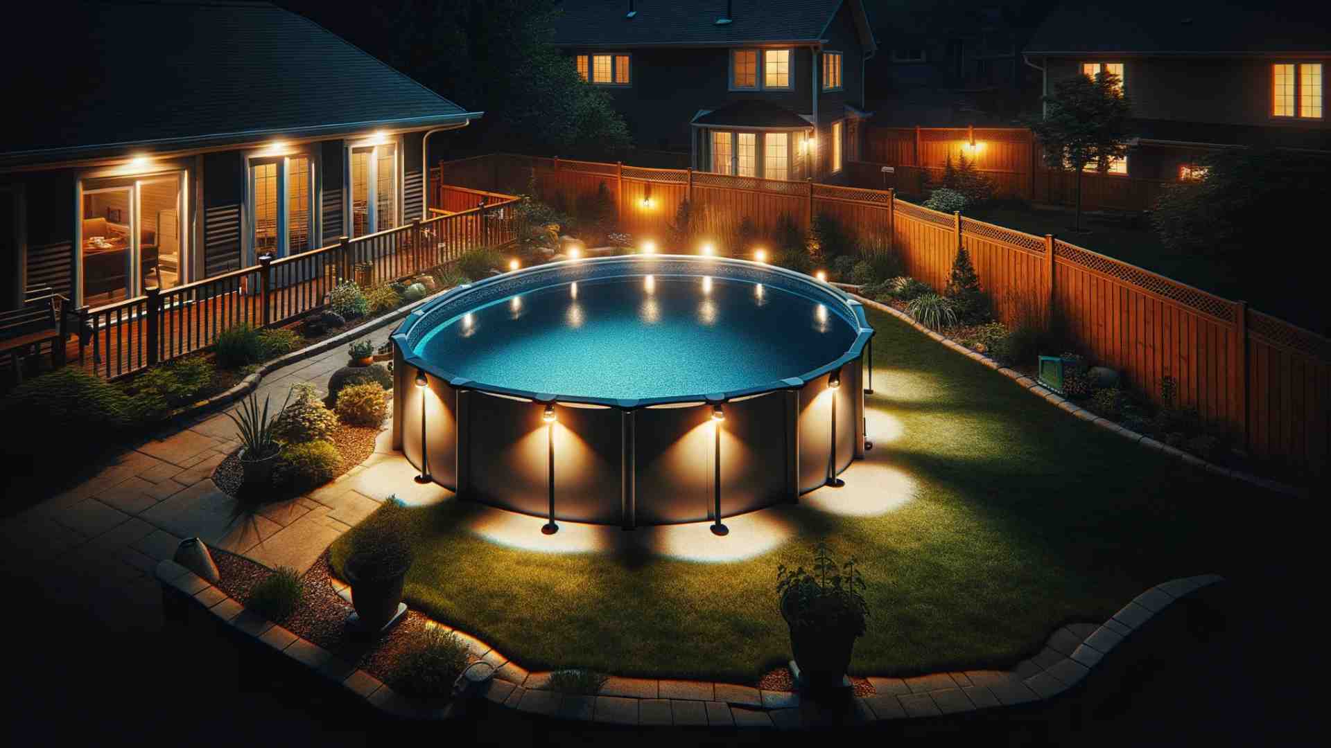 Night Swims Illuminated: FAQ Guide to Above Ground Pool Lights - Clicka ...