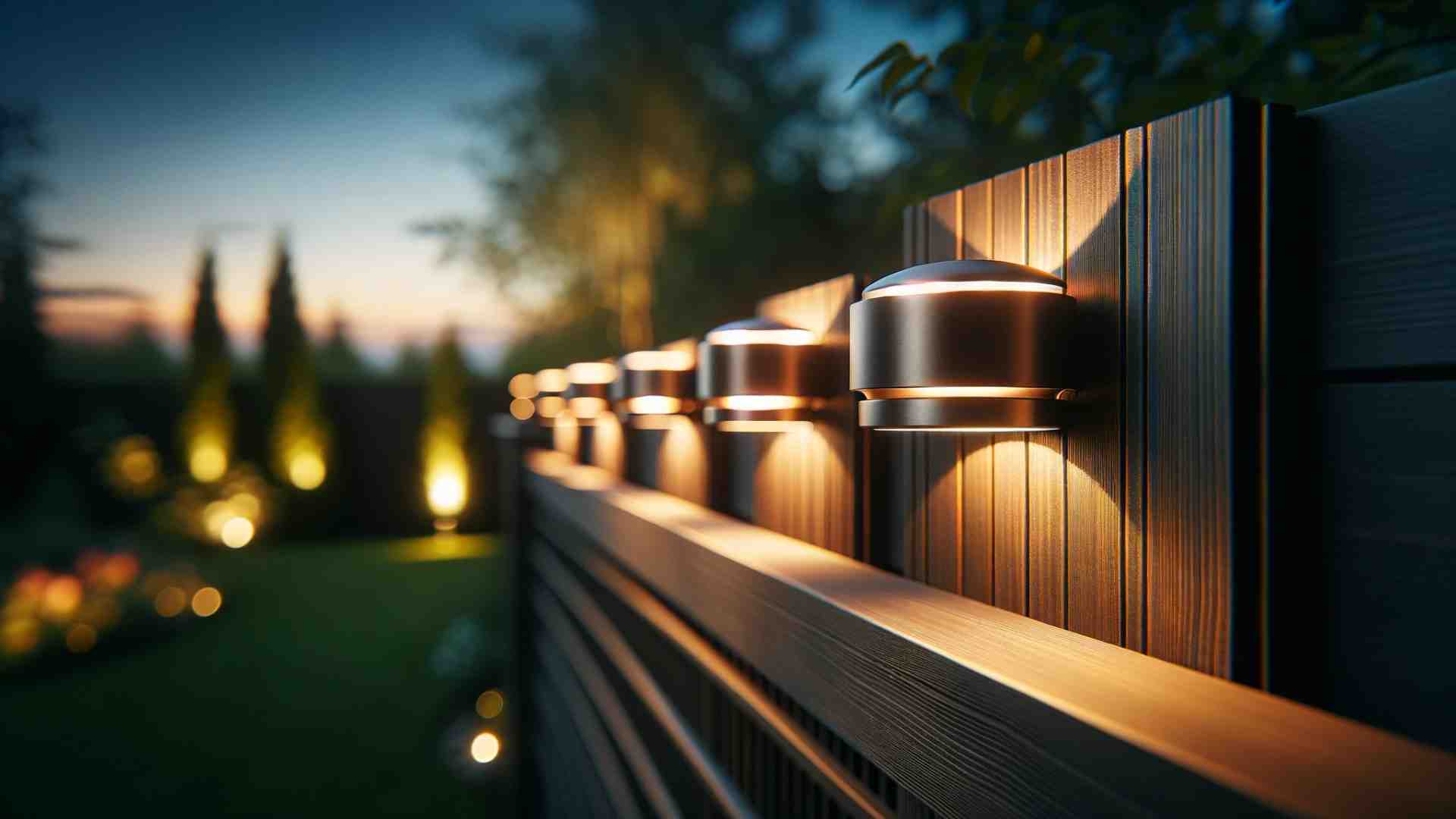 Solar Fence Lights - 5 Must Have Products | Clicka Lights