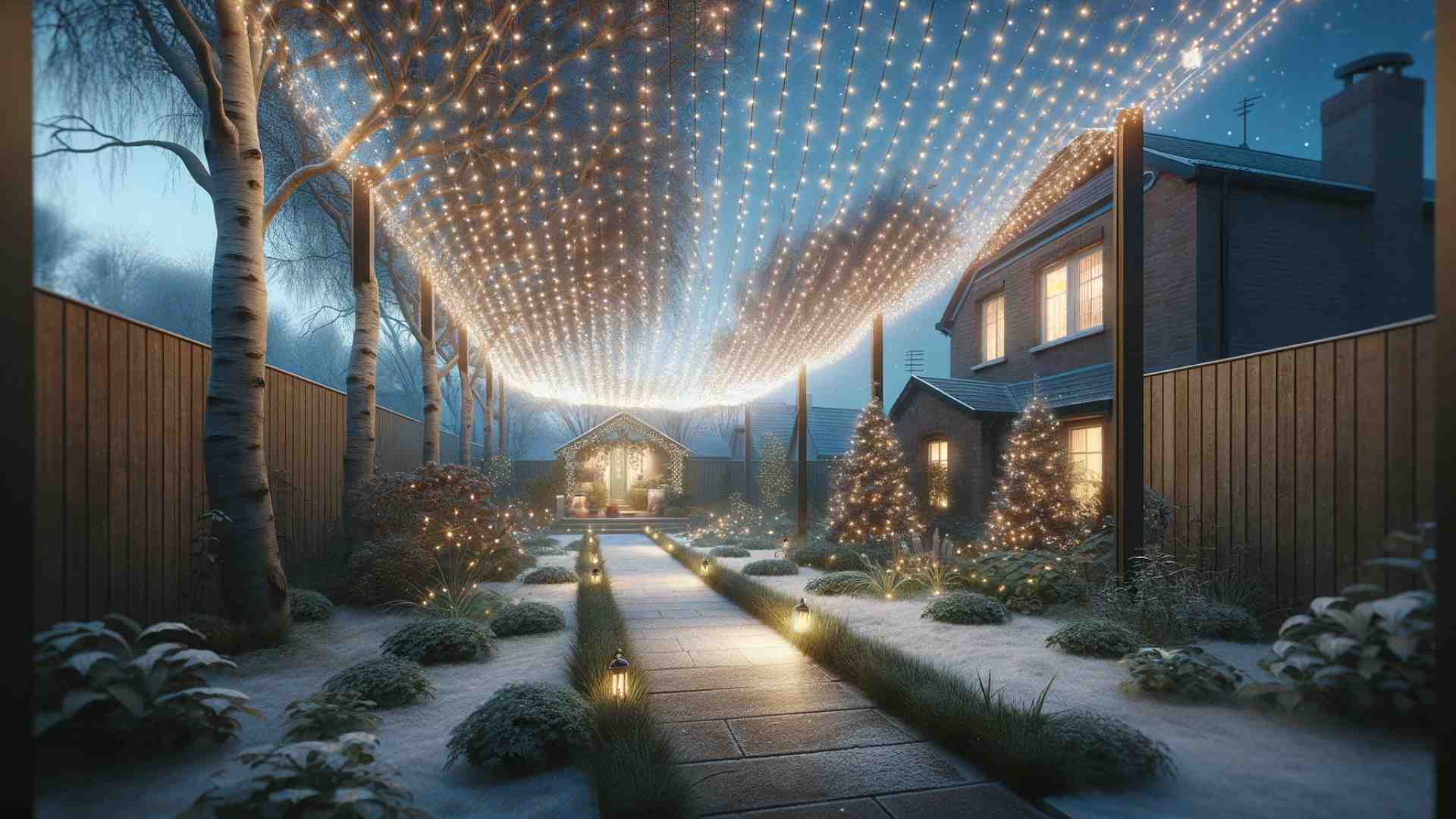 Christmas Walkway Lights: A Pathway to a Festive Wonderland - Clicka Lights