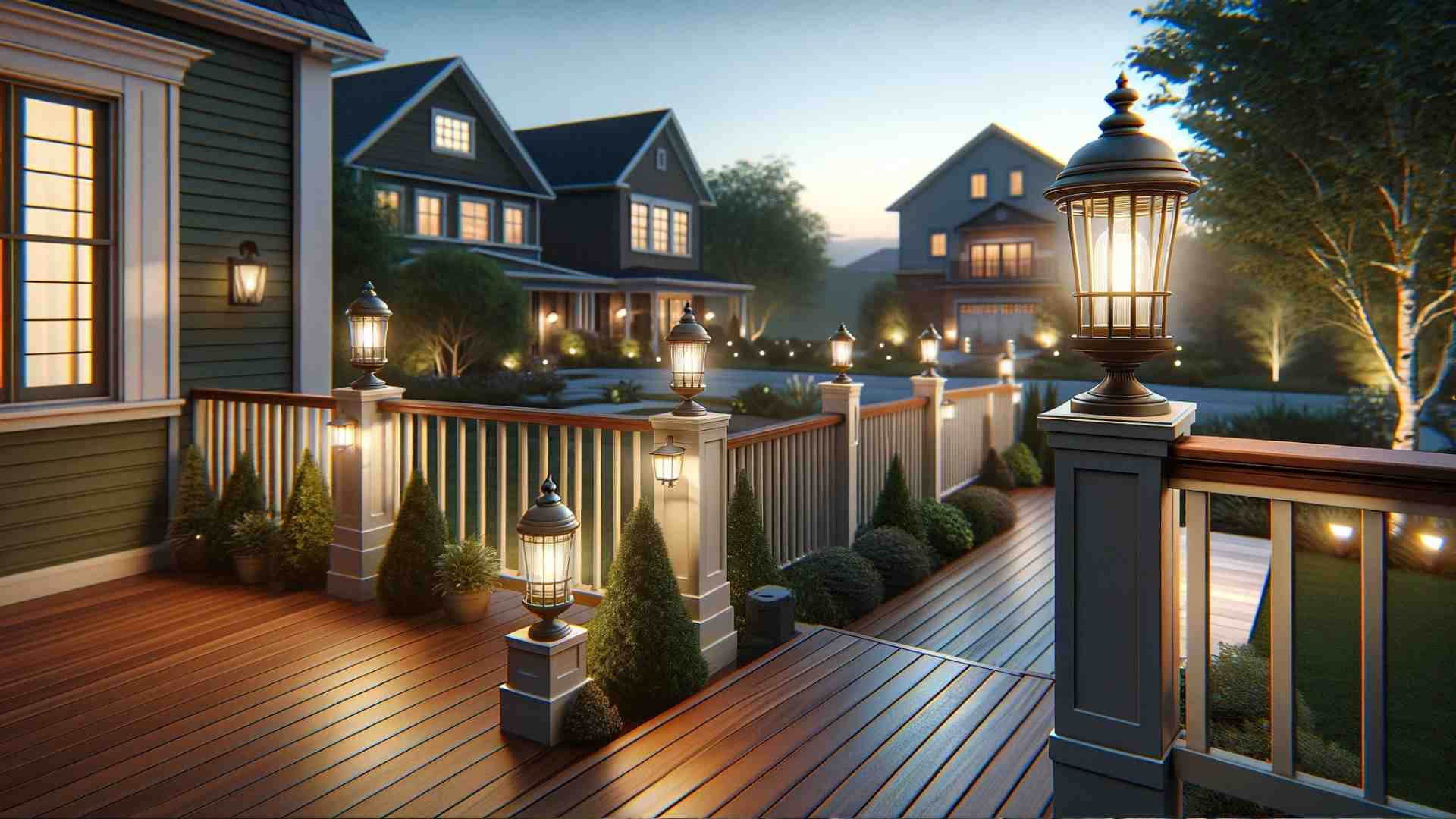 Deck Post Lights: Illuminating Your Outdoor Oasis - Clicka Lights