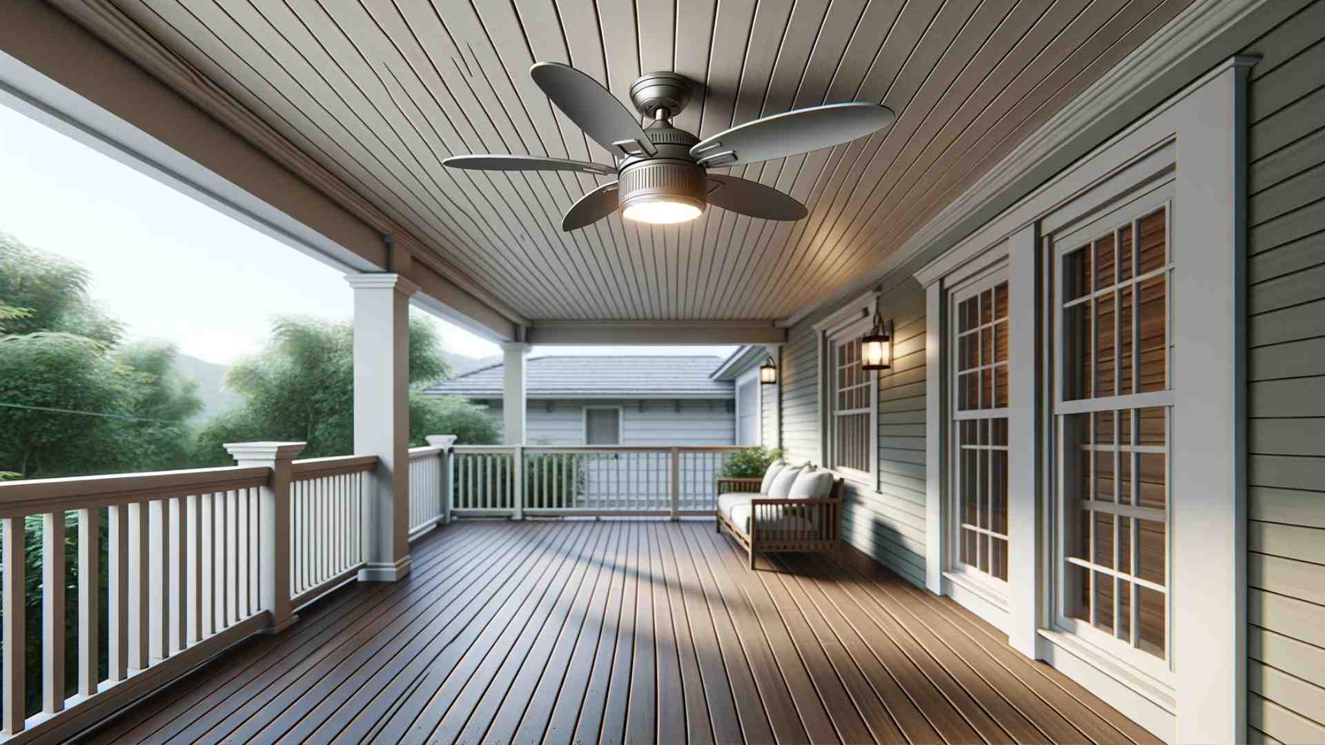 Enhancing Your Exterior Space: Outdoor Ceiling Fan with Light - Clicka ...
