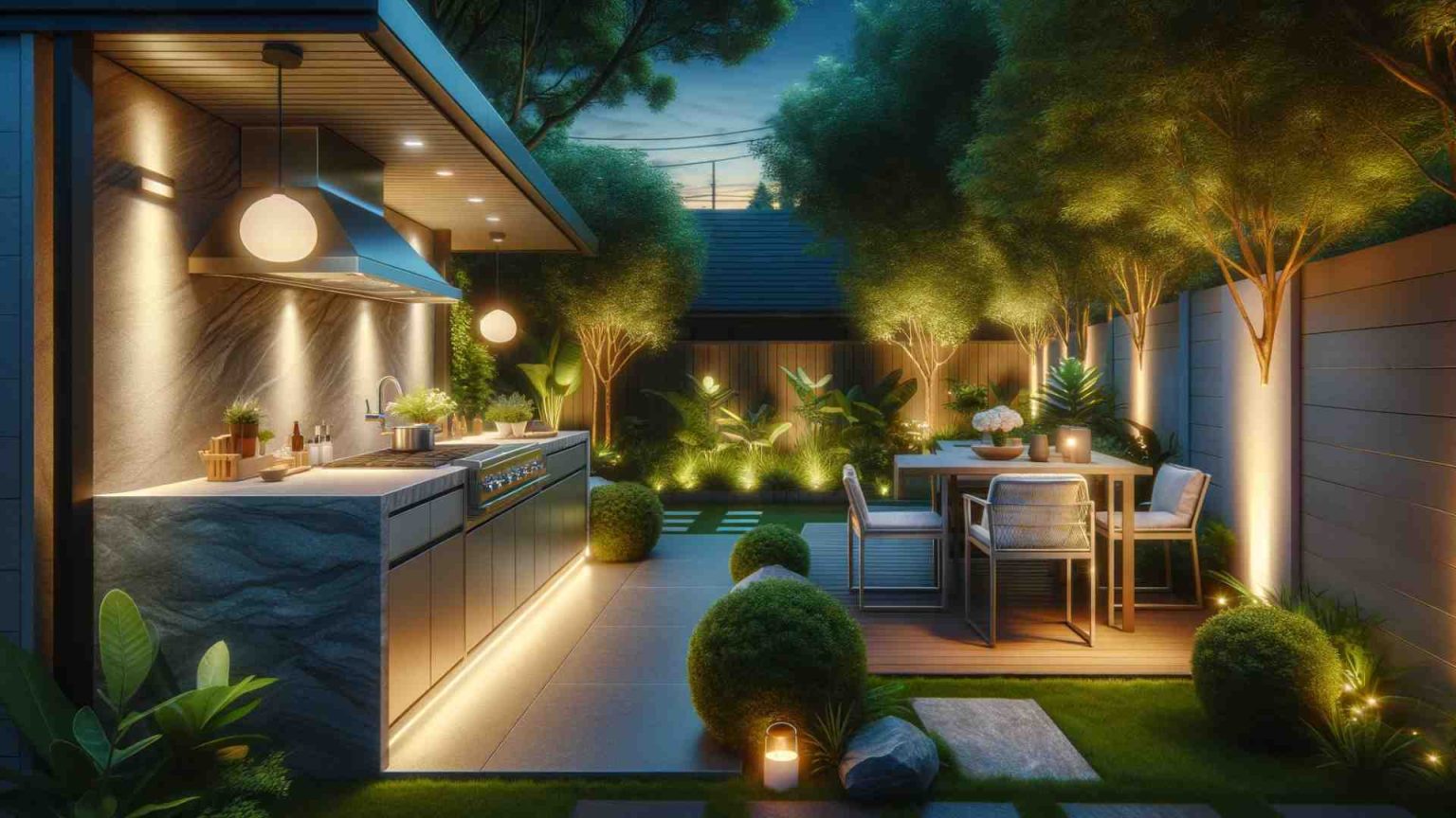 Outdoor Kitchen Lighting: A Comprehensive Guide - Clicka Lights