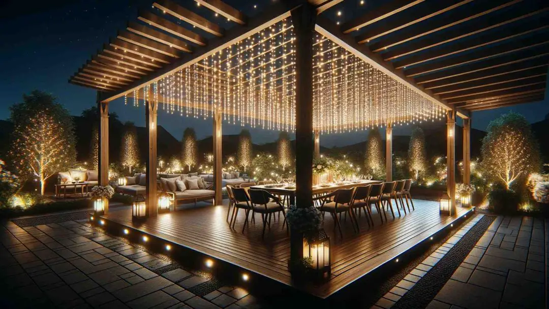 Illuminating Elegance: Pergola String Lighting Ideas That Transform ...