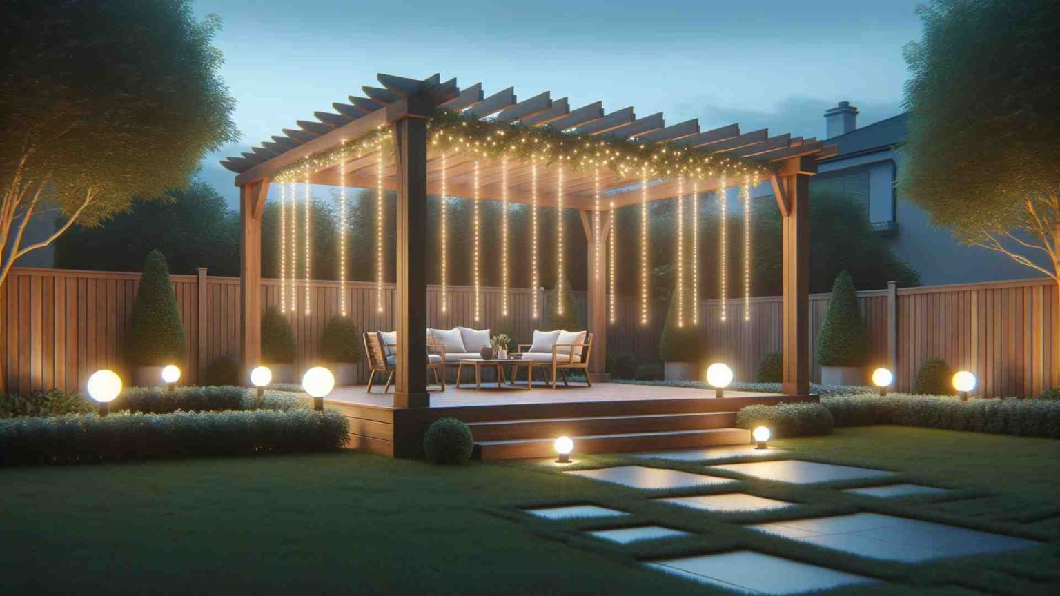 Illuminating Elegance: Pergola String Lighting Ideas That Transform ...