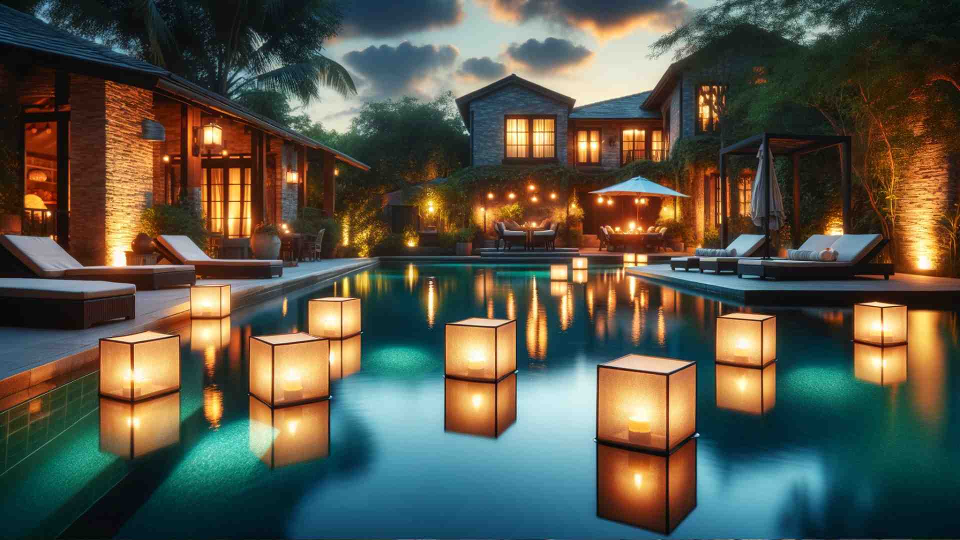 Brightening Your Outdoor Pools with Solar Pool Lights - Clicka Lights