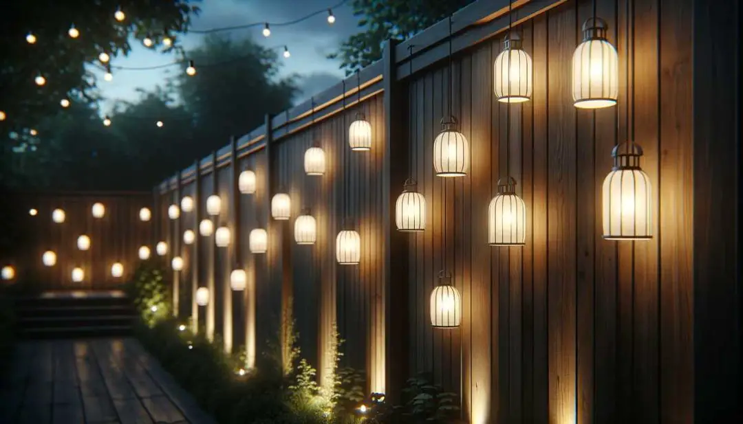 7 Wooden Fence Lights Ideas to Make Your Fence the Talk of the Town ...