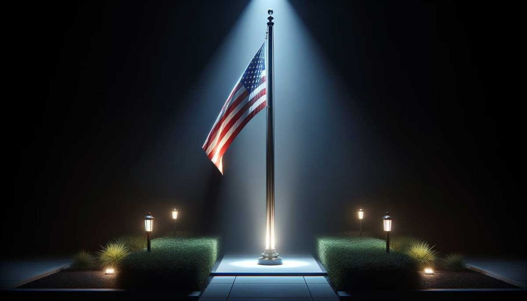 5 Solar Flagpole Lights Ideas That You Can’t Ignore - Clicka Lights