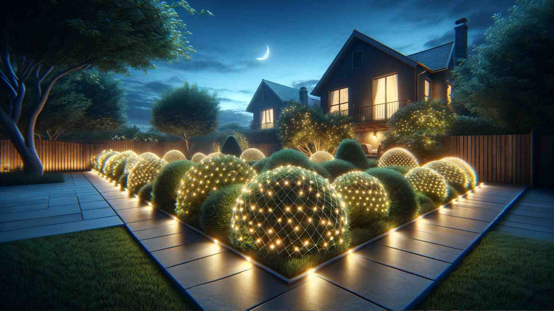Make Your Backyard Exciting with Net Lights - Clicka Lights