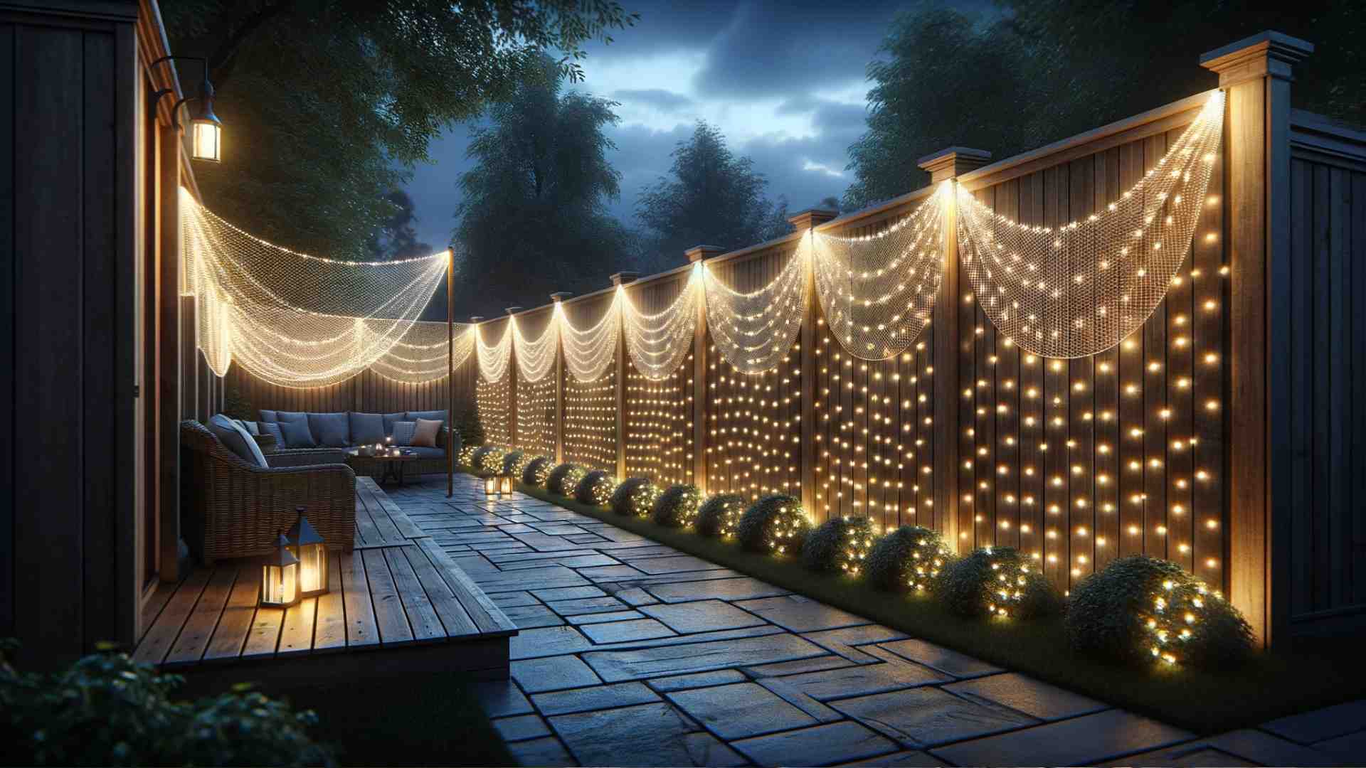 Make Your Backyard Exciting with Net Lights - Clicka Lights