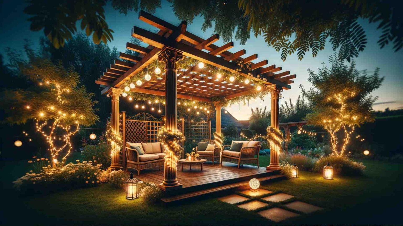 Discover 5 Stunning Pergola Lights for Your Garden Retreat - Clicka Lights