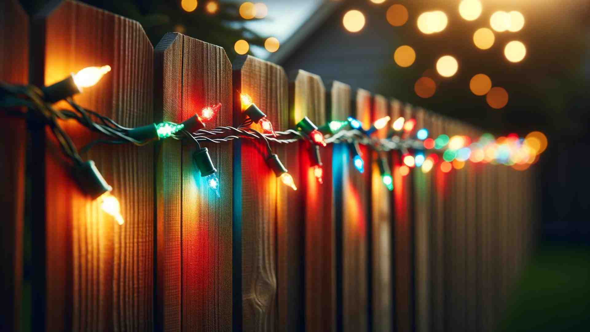 Christmas Lights For Fence Ideas You Must Try - Clicka Lights