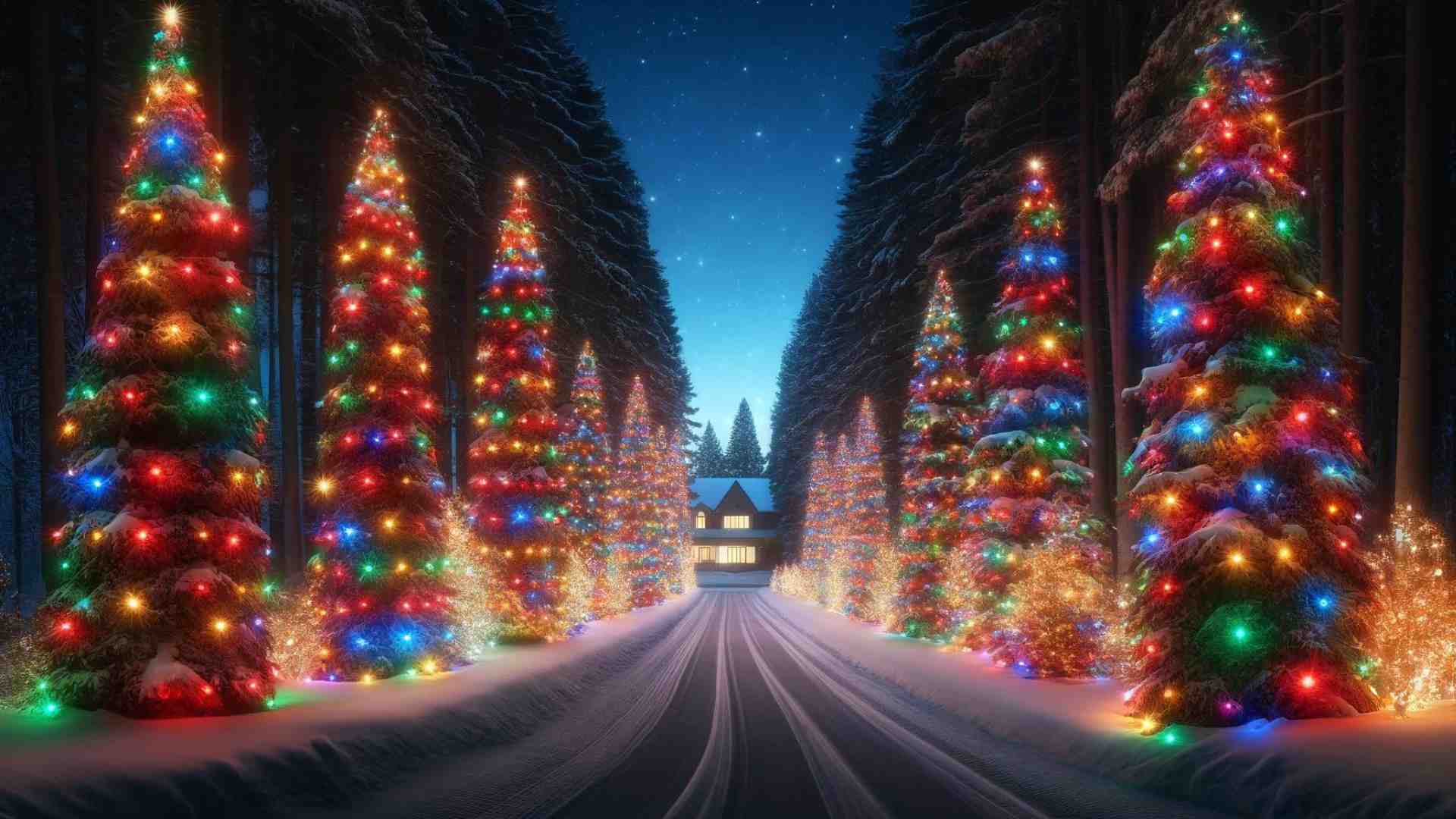 5 Driveway Christmas Lights Inspirations You Must See - Clicka Lights