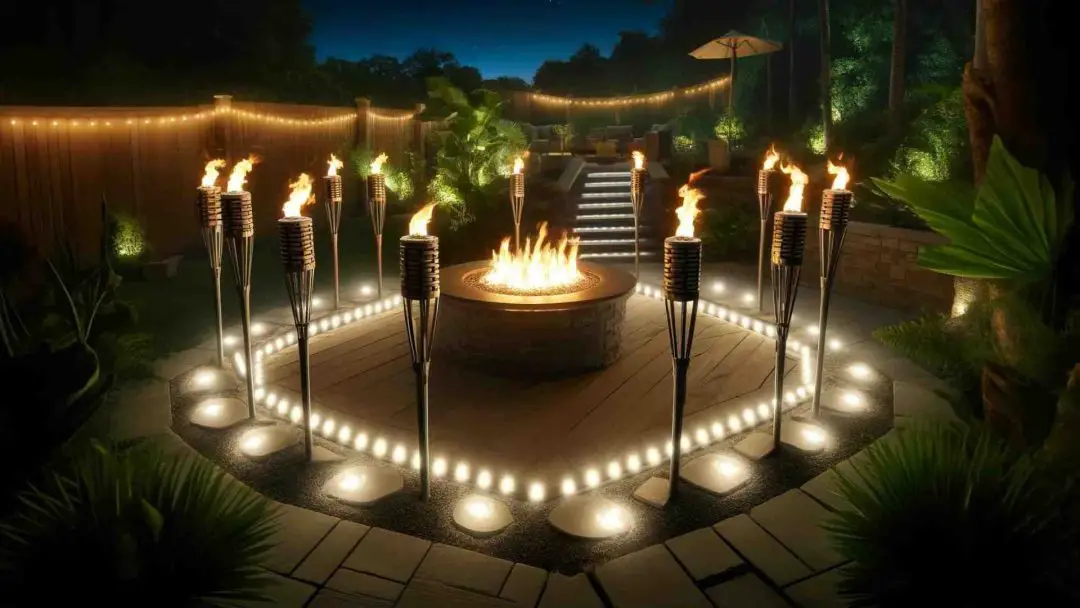 7 Must-See Fire Pit Lighting Ideas - Clicka Lights