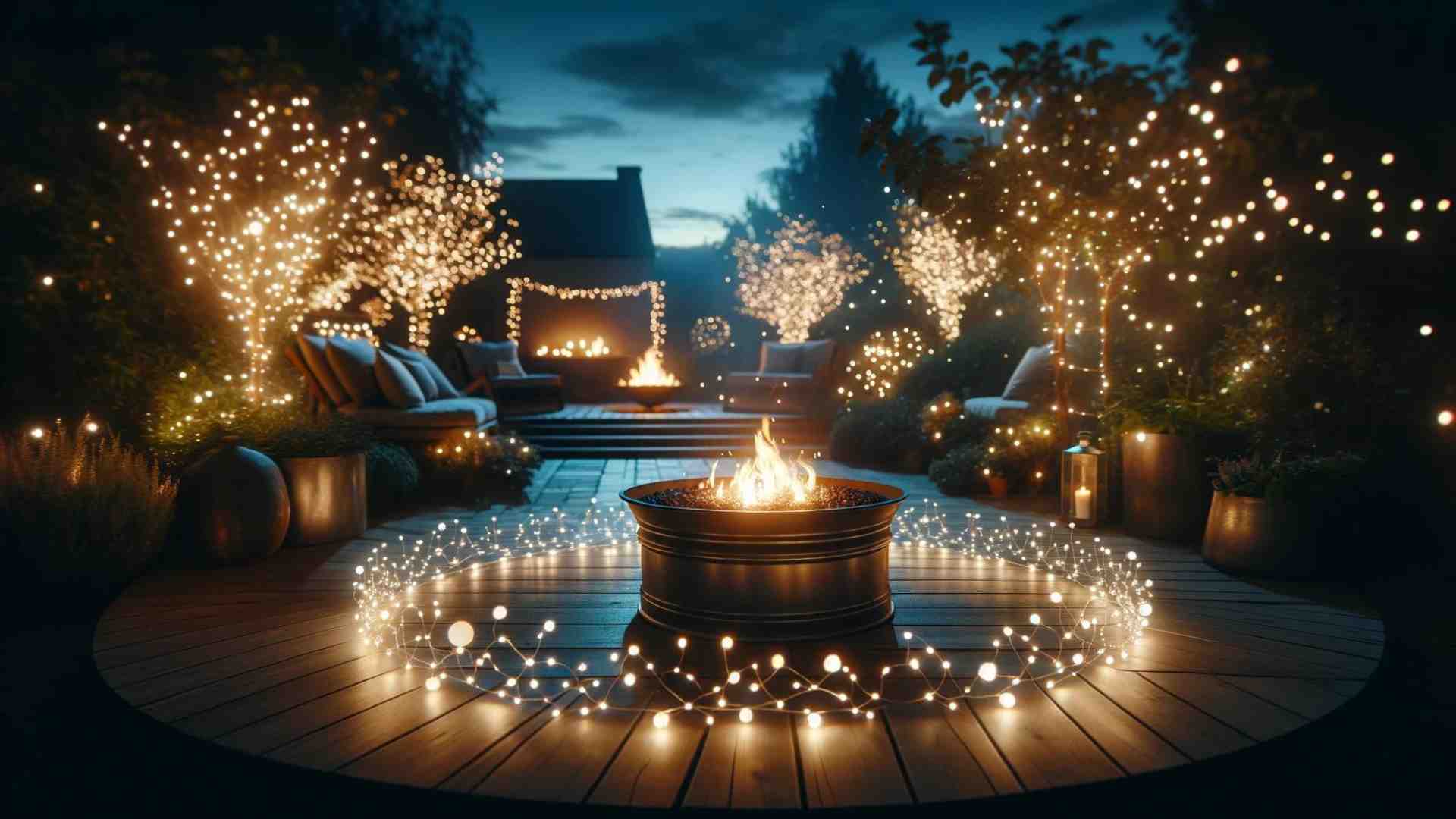 7 Must-See Fire Pit Lighting Ideas - Clicka Lights