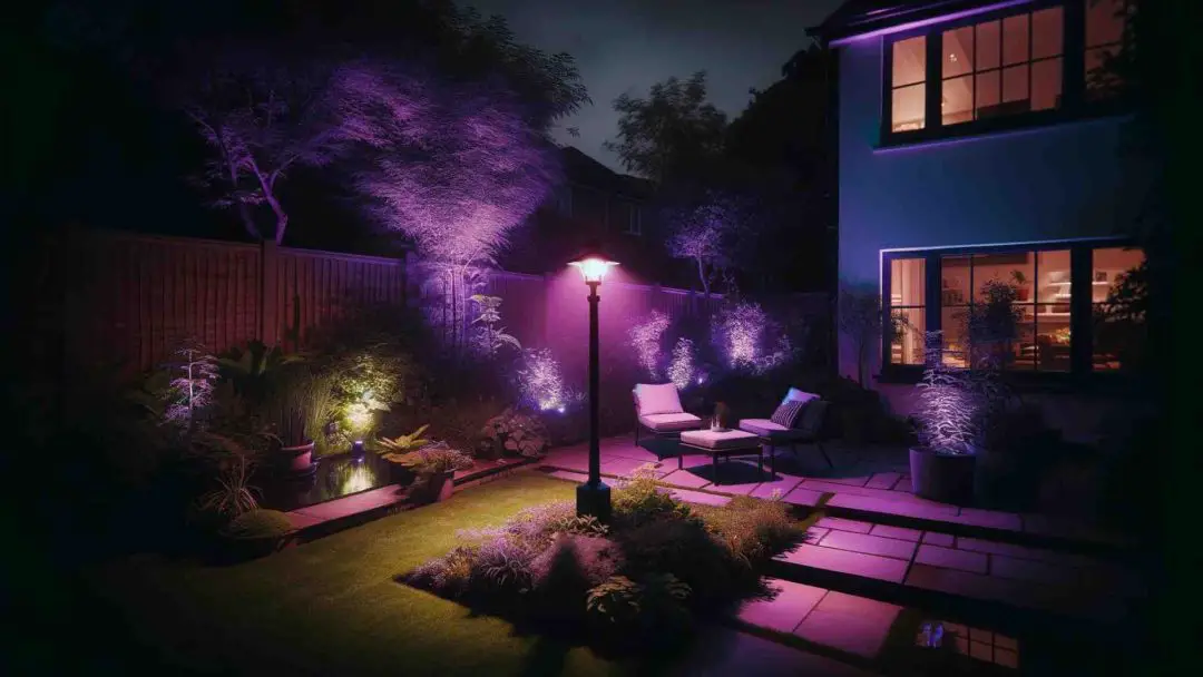 Why Are Outdoor Lights Purple – Let’s Find Out - Clicka Lights