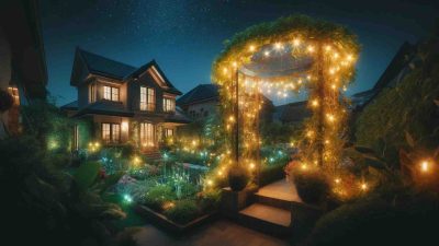 3 Ideas for Lights on Trellis - Clicka Lights