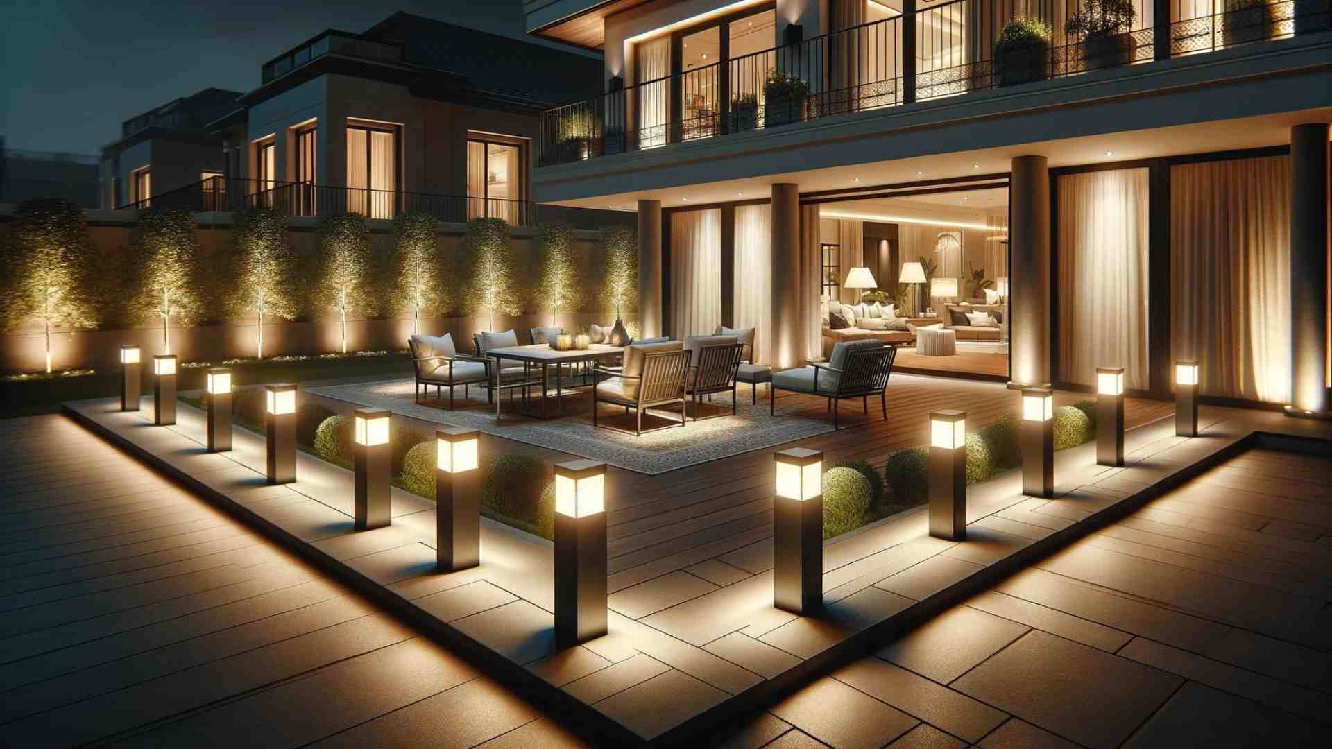 What Are the Different Ways to Use Bollard Lights? - Clicka Lights