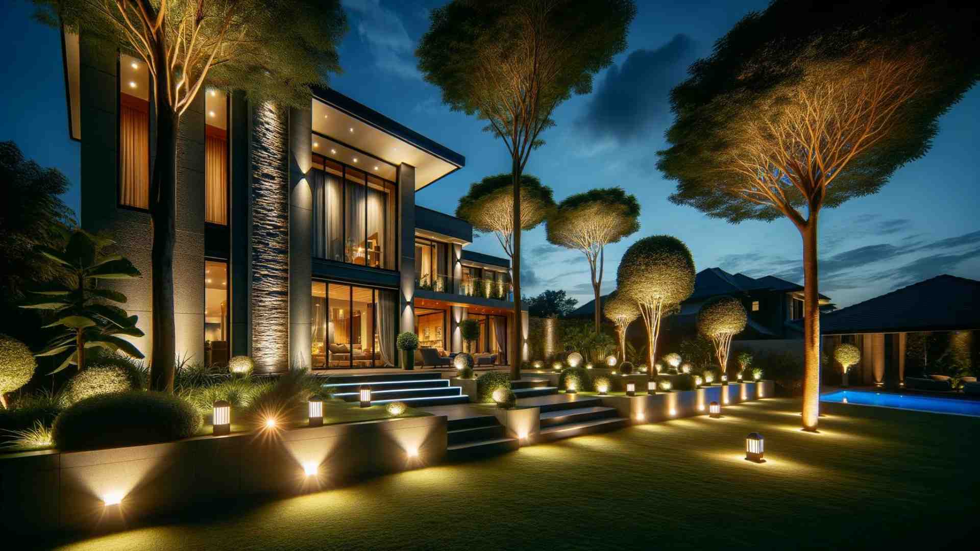 Everything You Need to Know About House Uplighting - Clicka Lights