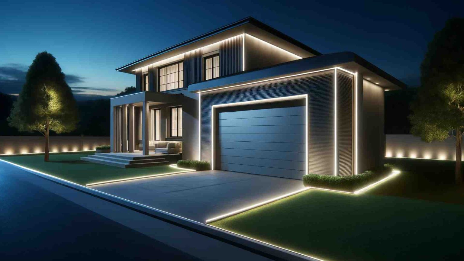 Your Essential Guide to Over Garage Door Lighting - Clicka Lights