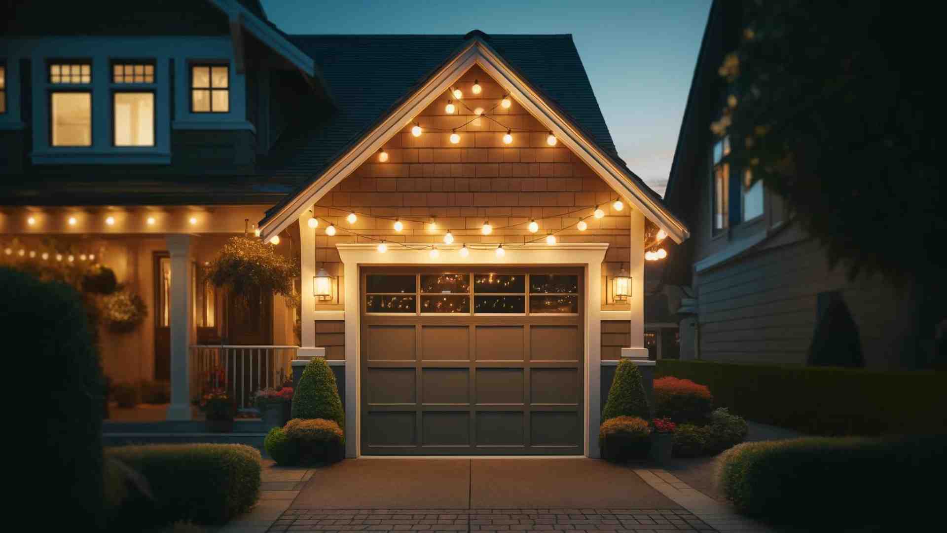 Your Essential Guide to Over Garage Door Lighting - Clicka Lights