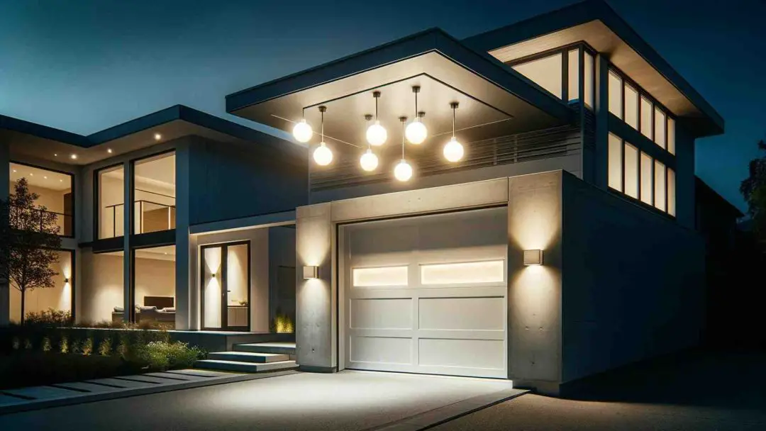 Your Essential Guide to Over Garage Door Lighting - Clicka Lights