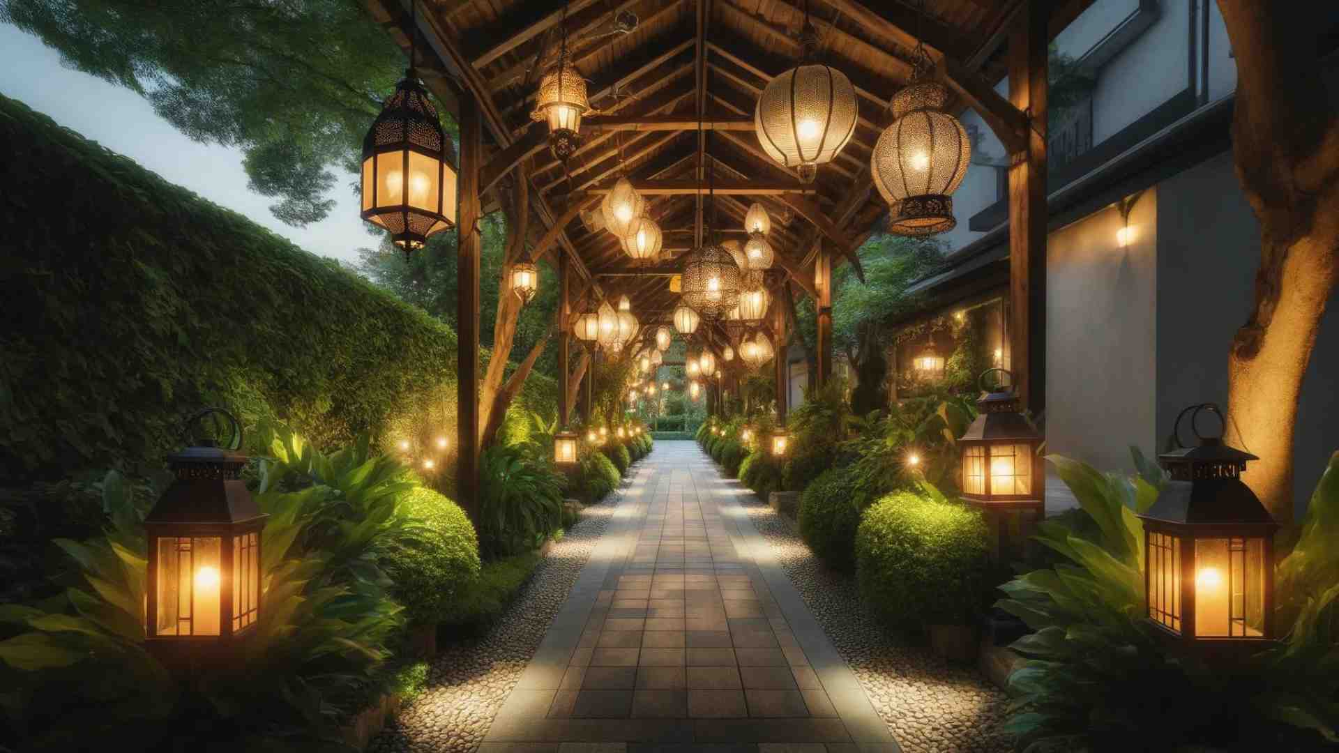 6 Creative Roofed Pathway Lighting Ideas You Need to Know - Clicka Lights