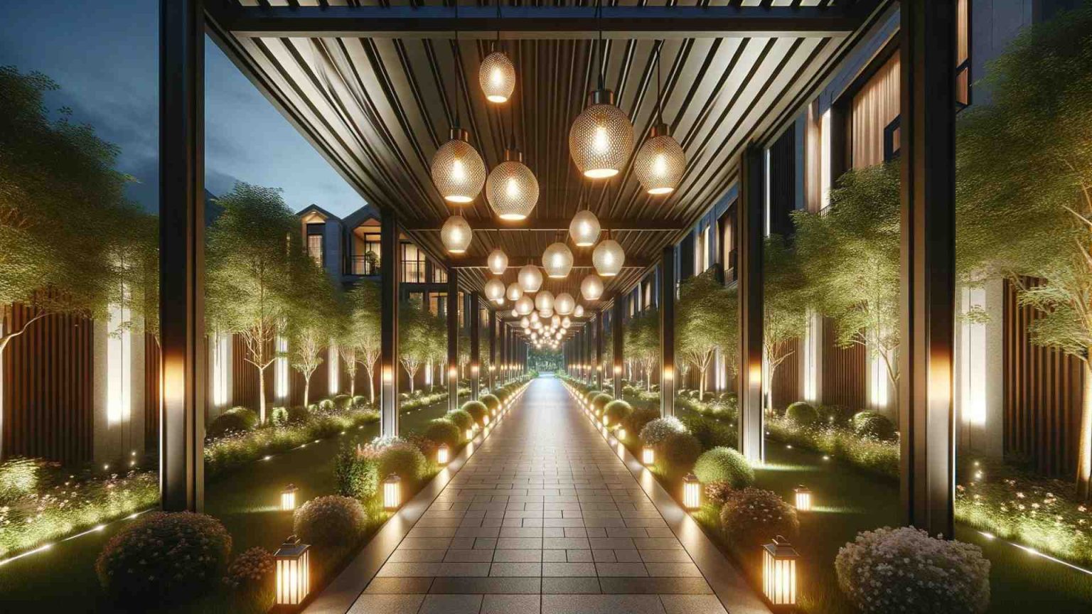 6 Creative Roofed Pathway Lighting Ideas You Need to Know - Clicka Lights
