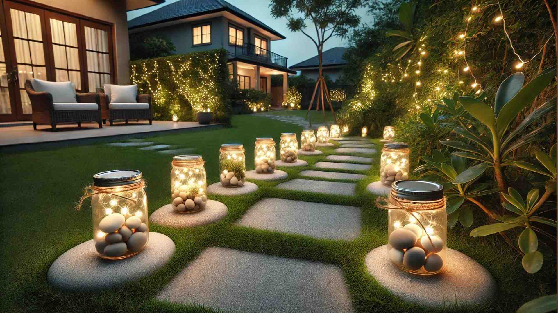 8 DIY Pathway Lights Using Recycled Materials - Clicka Lights