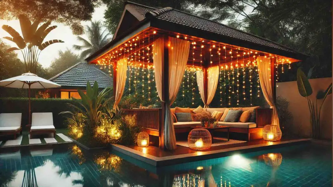 5 Unique Outdoor Lighting Ideas for Your Poolside Cabana - Clicka Lights