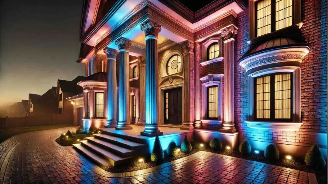 Top 5 Creative Ways to Use Colored Outdoor Lighting - Clicka Lights