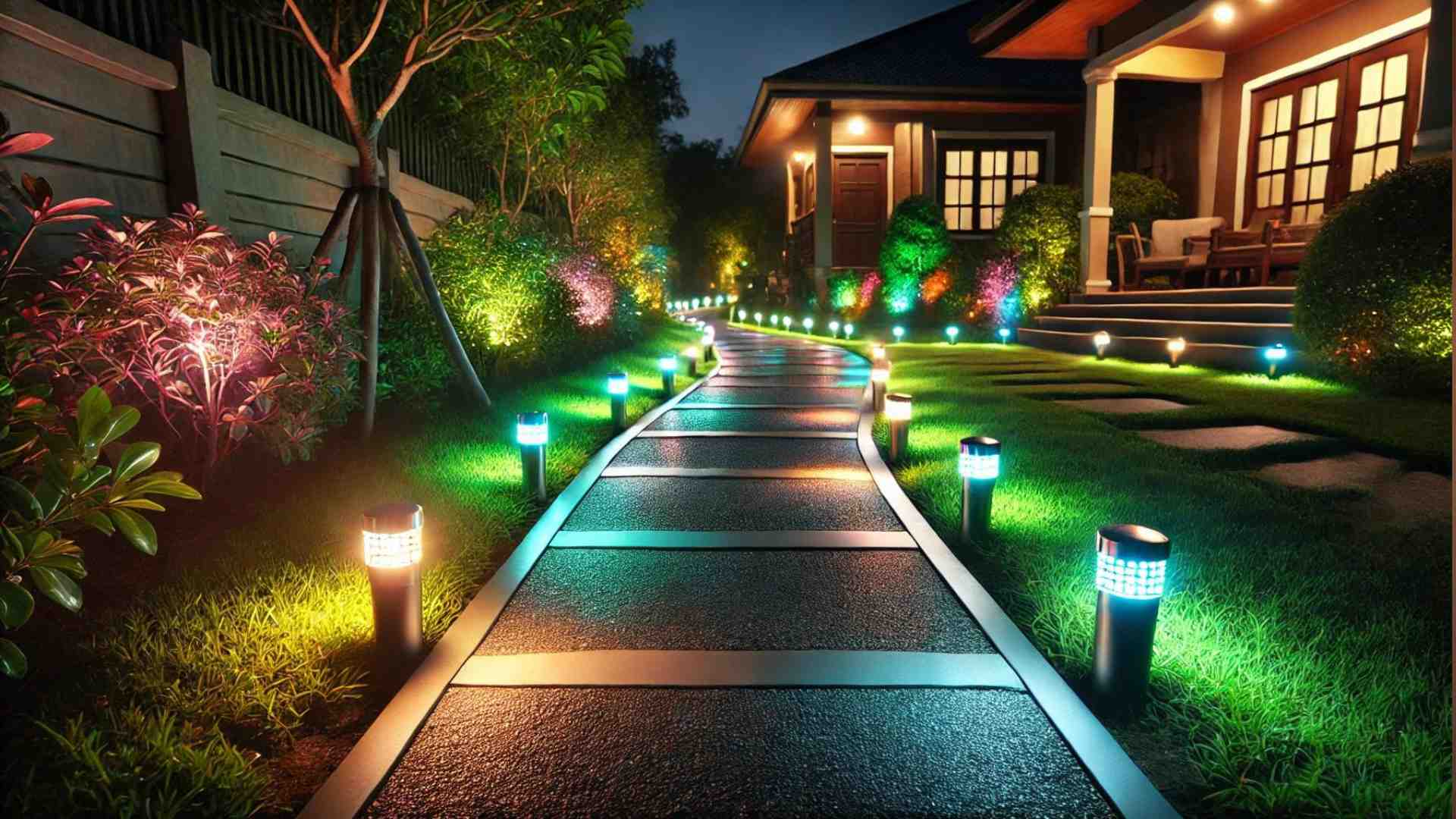 Top 5 Creative Ways to Use Colored Outdoor Lighting - Clicka Lights