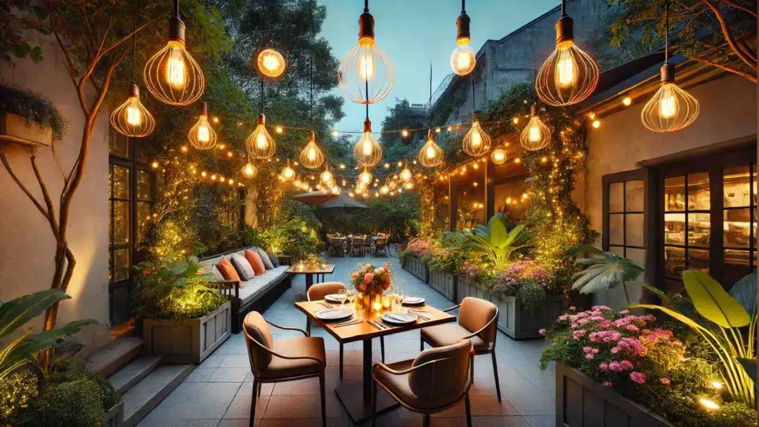 9 Best Outdoor Lighting Ideas for Your Courtyard - Clicka Lights