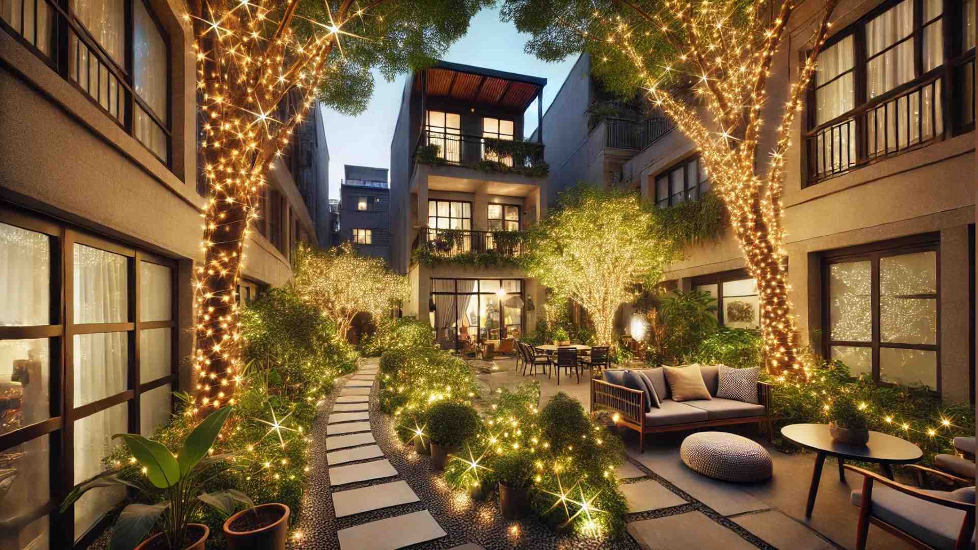9 Best Outdoor Lighting Ideas for Your Courtyard - Clicka Lights