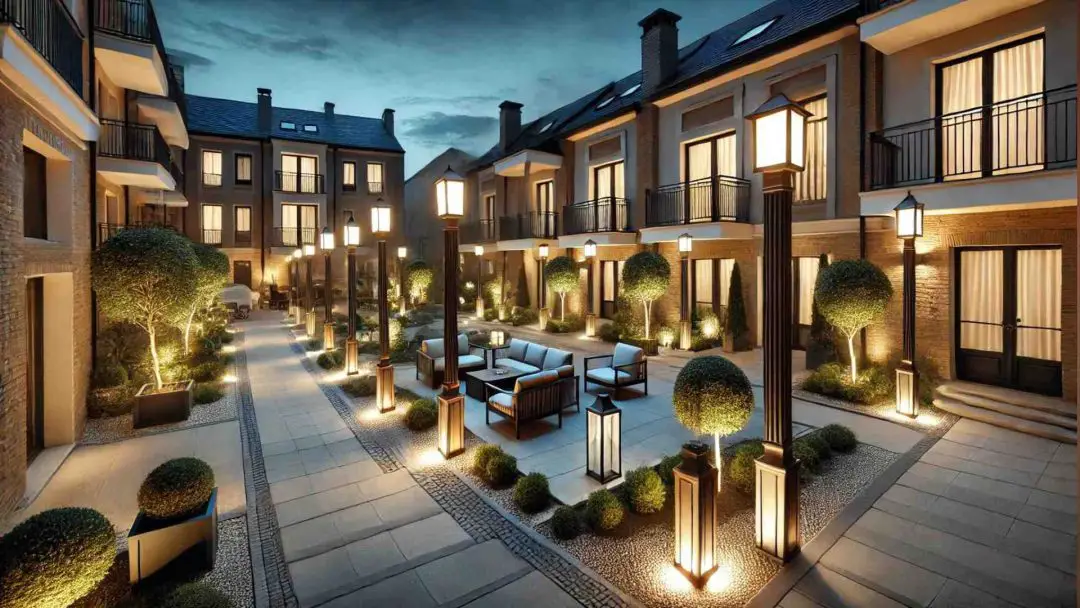 9 Best Outdoor Lighting Ideas for Your Courtyard - Clicka Lights