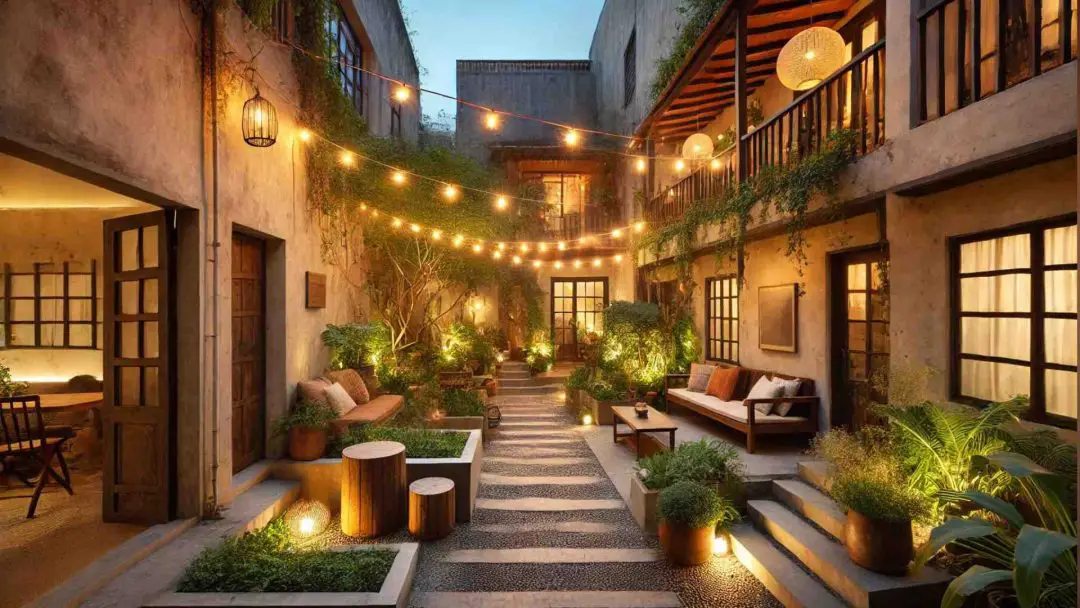 9 Best Outdoor Lighting Ideas for Your Courtyard - Clicka Lights