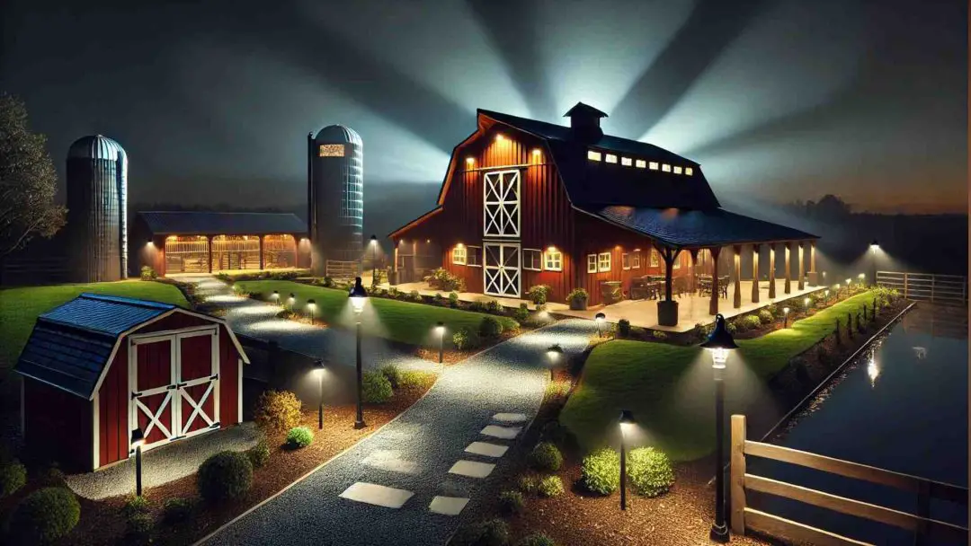 Outdoor Lighting for Farms: The Best Guide - Clicka Lights