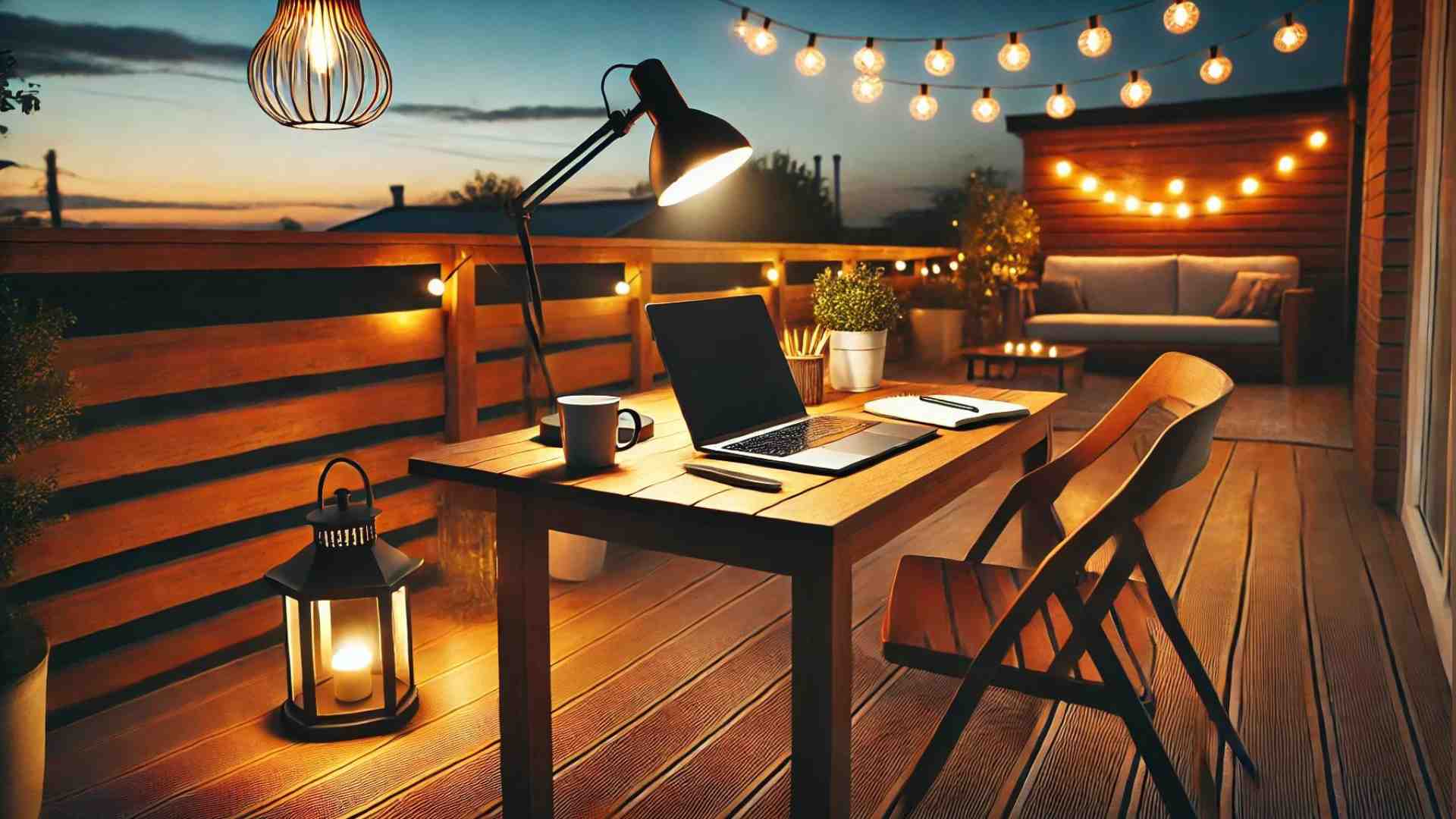 What are the Best Lighting for Your Outdoor Workspaces? - Clicka Lights