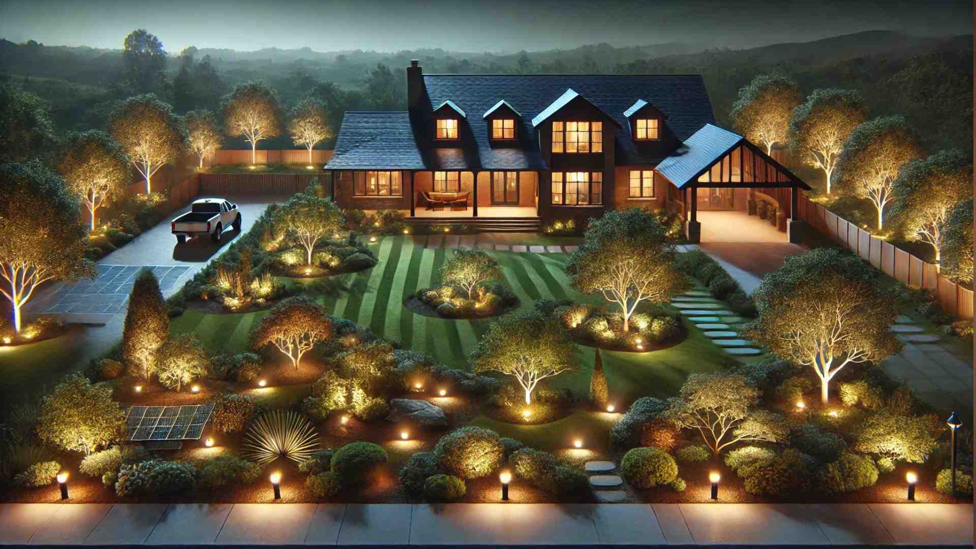 8 Outdoor Lighting Ideas for Your Ranch-Style Home - Clicka Lights