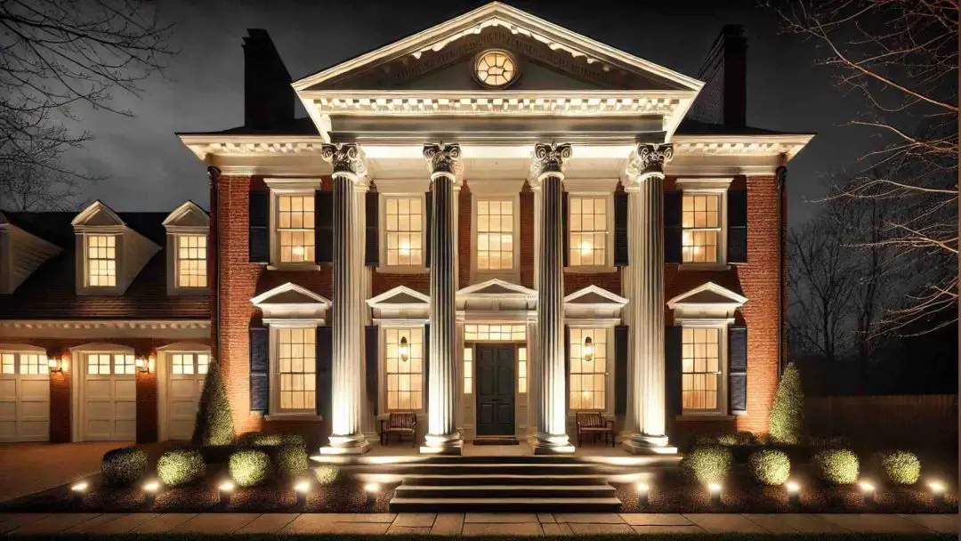 5 Best Outdoor Lighting Ideas for Colonial-Style Homes - Clicka Lights
