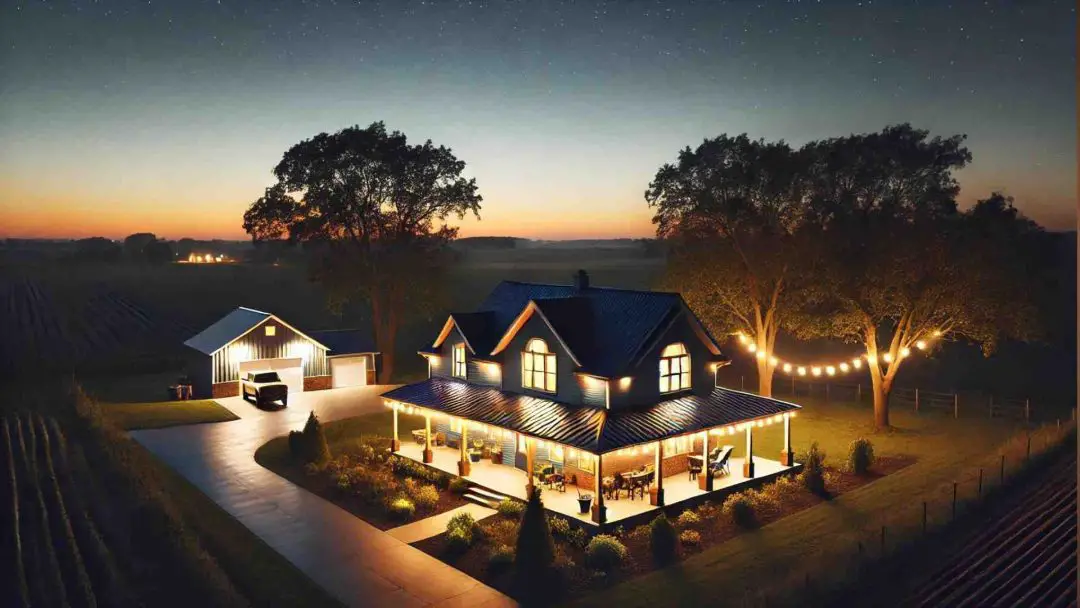 Top 5 Outdoor Lighting for Homes in Rural Areas - Clicka Lights