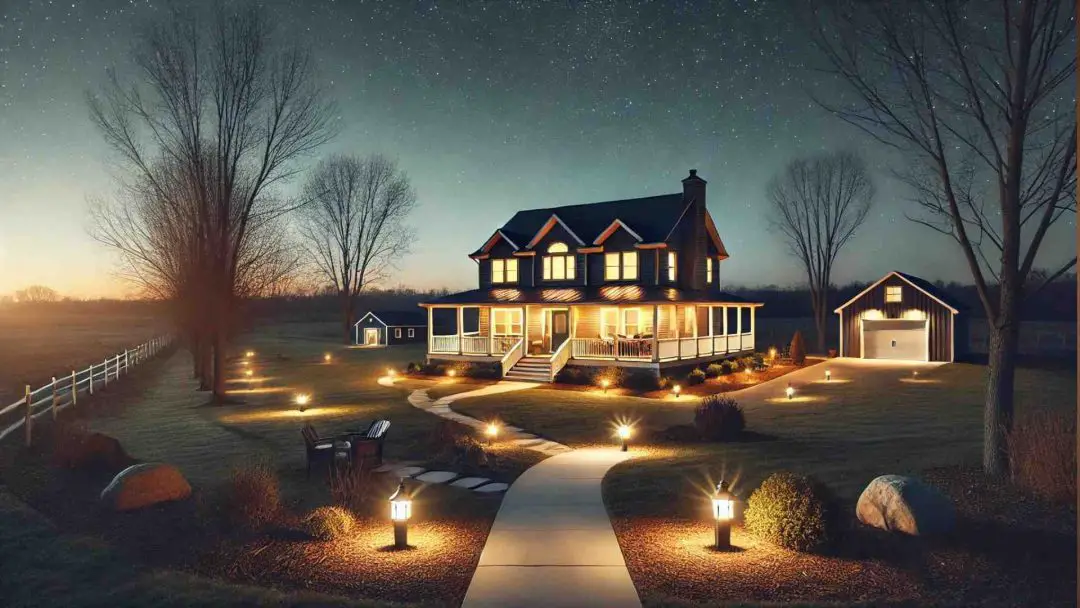 Top 5 Outdoor Lighting for Homes in Rural Areas - Clicka Lights