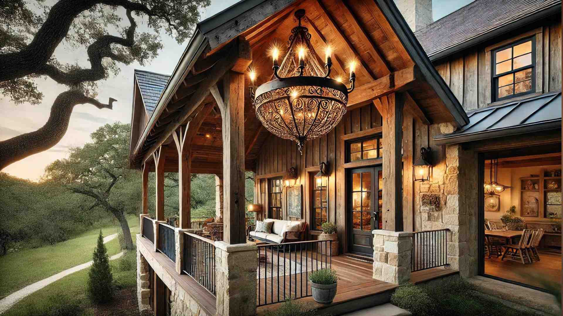 5 Best Outdoor Lighting Ideas for Rustic Homes - Clicka Lights