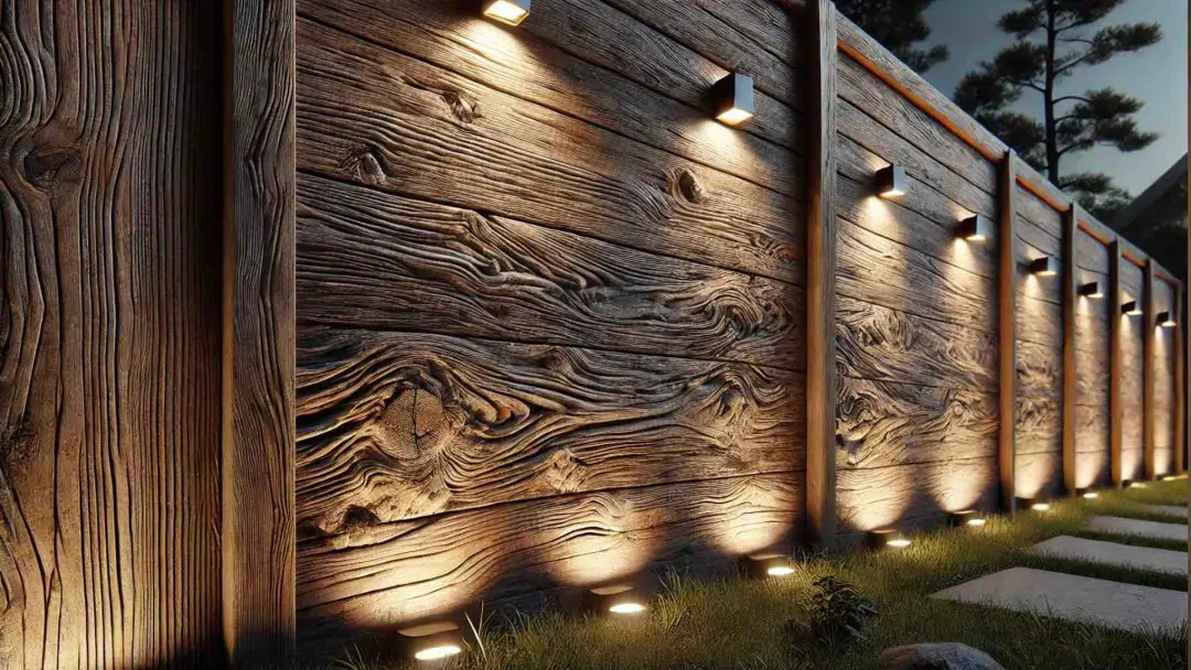 5 Must-Try Outdoor Lighting Ideas for Rustic Wooden Fences - Clicka Lights