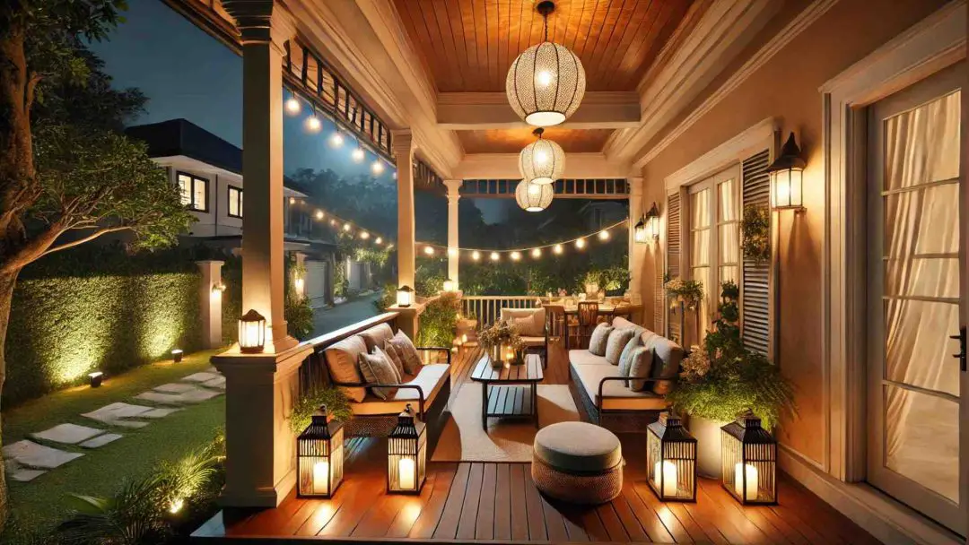 5 Must-Try Outdoor Lighting Ideas for Verandas - Clicka Lights