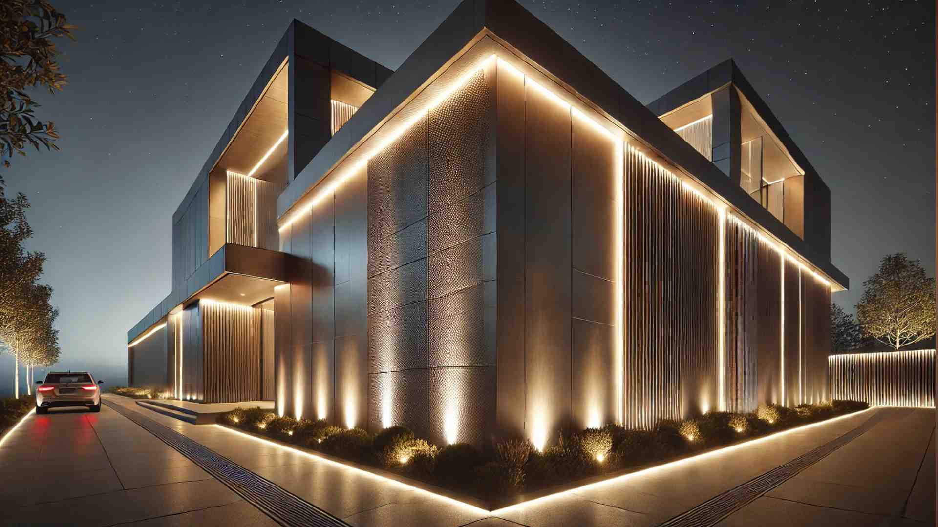 5 Best Outdoor Lighting for Homes with Metal Facades - Clicka Lights