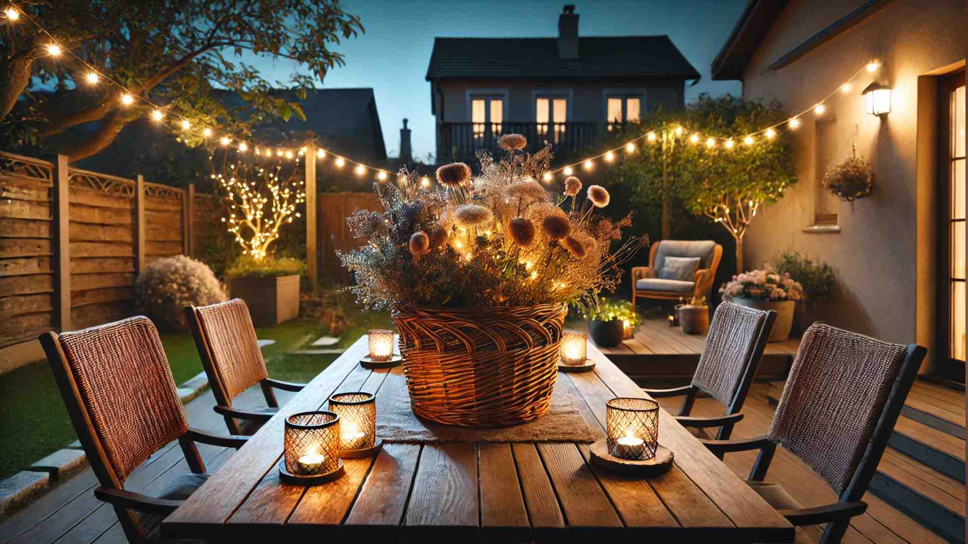 Top 5 DIY Lighting Decoration Ideas for Outdoor Dining Tables - Clicka ...