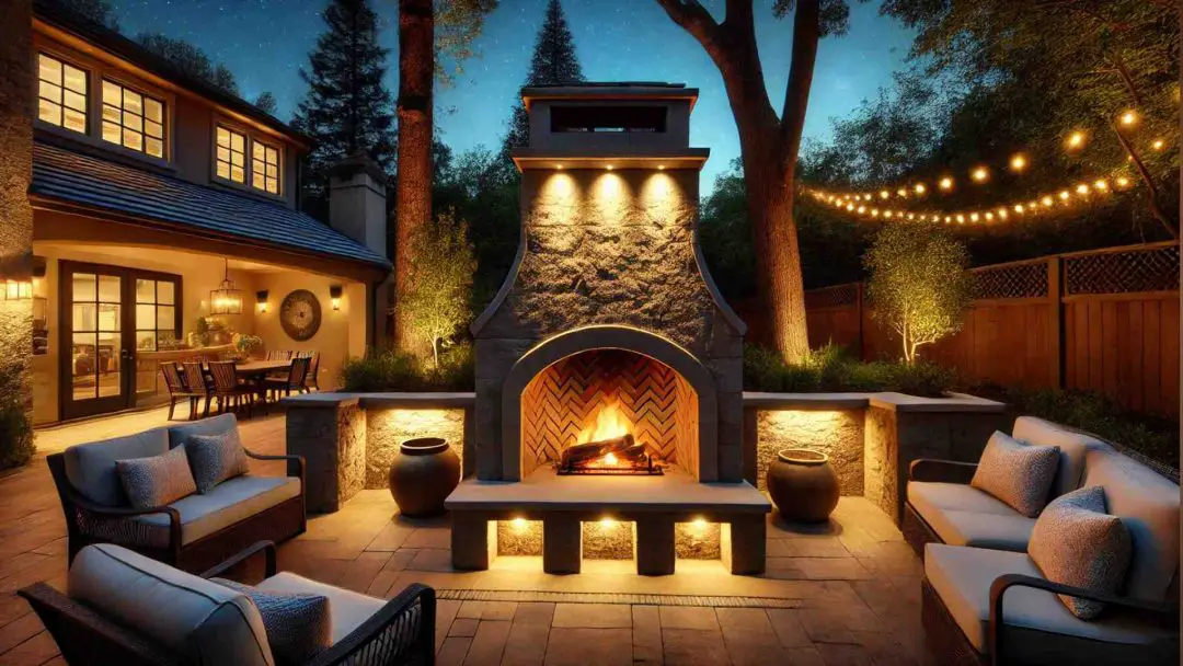 5 Must-Try Lighting Ideas for Your Outdoor Fireplace - Clicka Lights