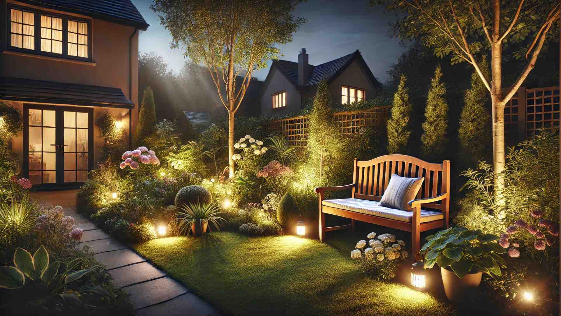 Top 5 Outdoor Lighting for Garden Benches and Seating Areas - Clicka Lights